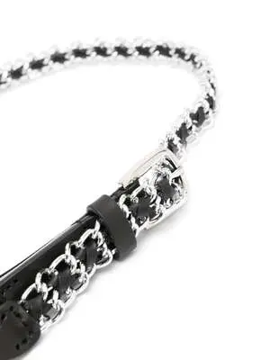 Ba&sh Brooke Chain-link Belt - Black