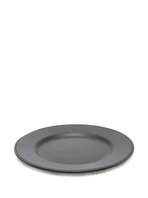 Ralph Lauren Wyatt Leather Charger Plate