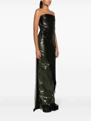 Rick Owens Luxor Asymmetric Sequinned Top - Black