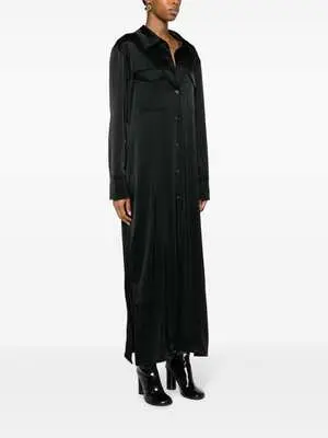 Nanushka Joann Satin Shirtdress