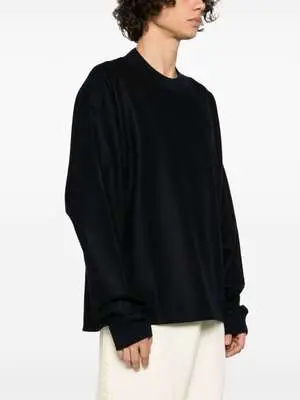 JIL SANDER Crew-neck Felted-wool Jumper