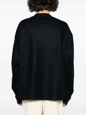 JIL SANDER Crew-neck Felted-wool Jumper