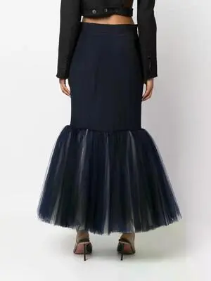Moschino Fishtail Pencil Maxi Skirt
