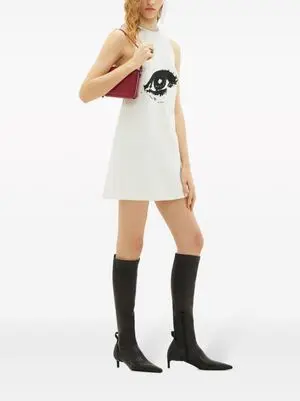 COURREGES Graphic-print Mini Dress
