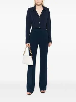 Michael Kors Pressed-crease Flared Trousers