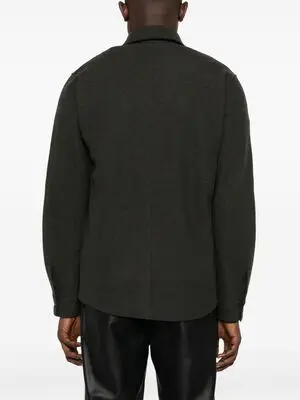 Transit Mélange-effect Wool Shirt