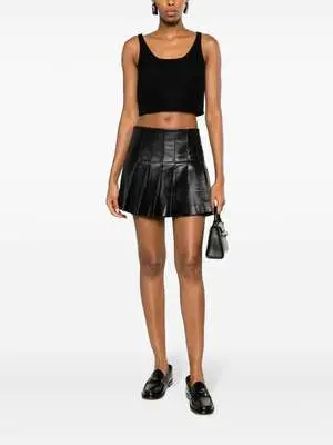 Ermanno Scervino Virgin Wool Cropped Top
