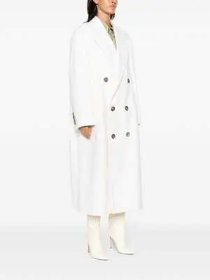 Ami Double-breasted Virgin-wool Coat