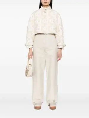 Casablanca Logo-monogram Cropped Jacket