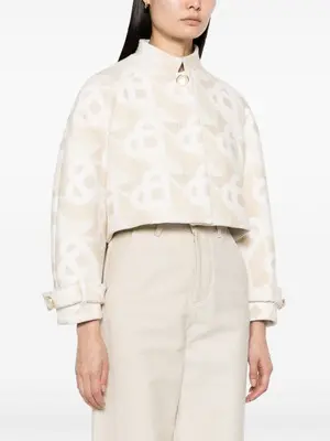 Casablanca Logo-monogram Cropped Jacket
