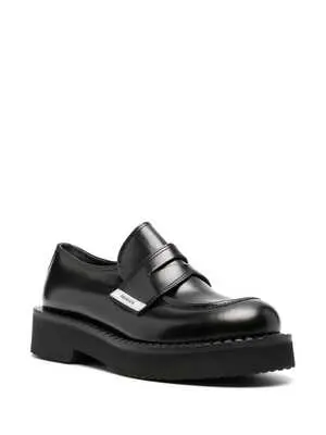 Premiata Logo-tag Leather Loafers
