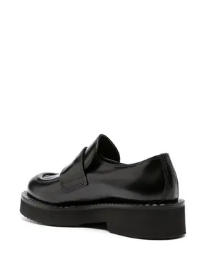 Premiata Logo-tag Leather Loafers