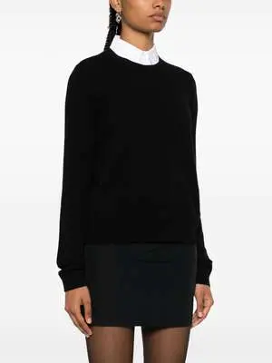 N°21 Logo-patch Crew-neck Jumper
