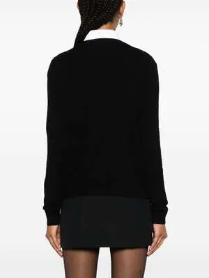 N°21 Logo-patch Crew-neck Jumper