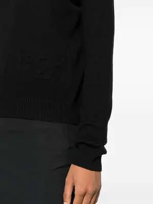 N°21 Logo-patch Crew-neck Jumper