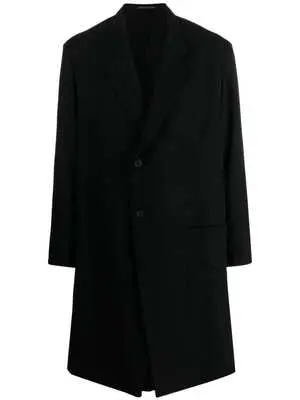 Yohji Yamamoto Straight Hem Coats For Men