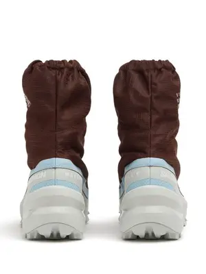 MM6 MAISON MARGIELA X SALOMON Cross Mid-top Sneakers - Brown