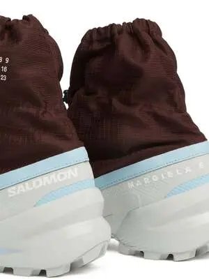 MM6 MAISON MARGIELA X SALOMON Cross Mid-top Sneakers - Brown