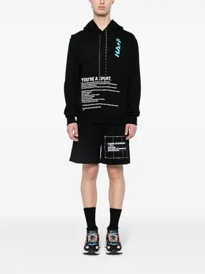 HAIDER ACKERMANN Text-print Hoodie