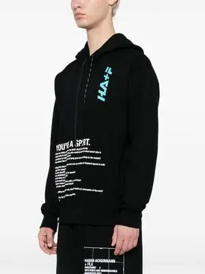 HAIDER ACKERMANN Text-print Hoodie