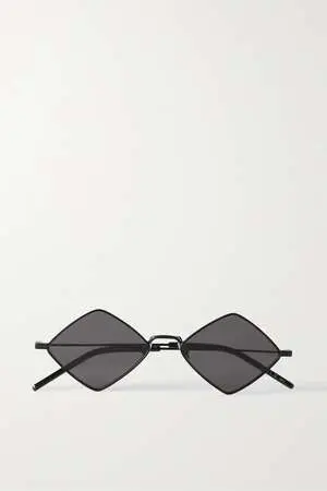 Saint Laurent Lisa Square-frame Sunglasses - Black