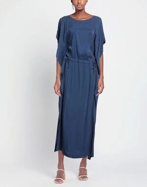 European Culture Maxi Dress Size Cupro, Rayon, Rubber