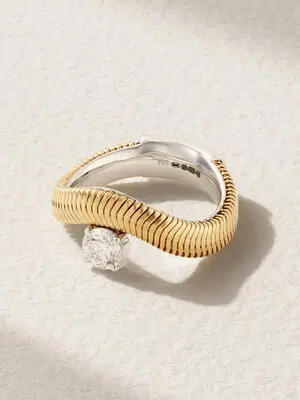 Nikos Koulis Feelings Diamond Ring - Gold