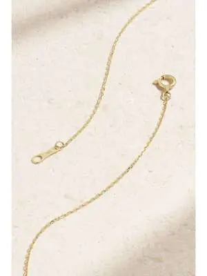 Mizuki 14-karat Pearl And Diamond Necklace