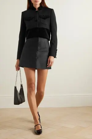 LIBEROWE Net Sustain Raja Cropped Wool Jacket