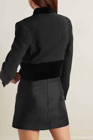 LIBEROWE Net Sustain Raja Cropped Wool Jacket