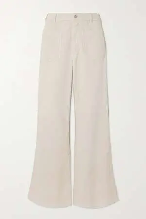 FORTELA Joelle Wide-leg Corduroy Pants