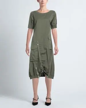 European Culture Midi Dress