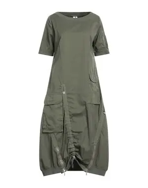 European Culture Midi Dress