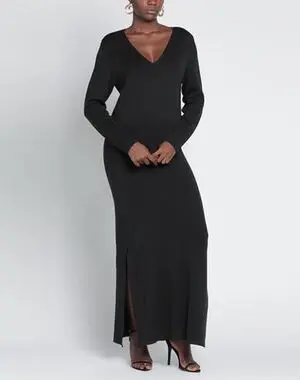 SEVENTY VENEZIA Maxi Knit Dress - Black