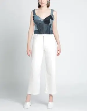 Dolce & Gabbana Top In Cotton, Polyester, And Elastane