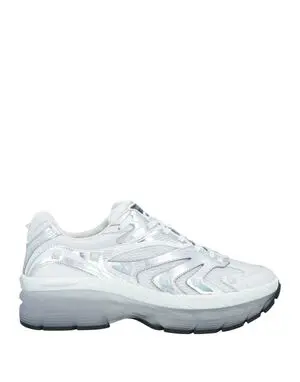 Valentino Garavani Sneakers In Leather And Technical Fabric - White