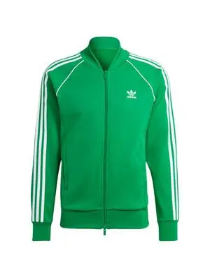 Adidas Zip Sweatshirts - Green
