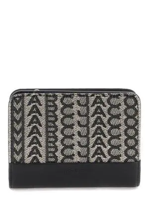 Marc Jacobs The Monogram Jacquard Mini Compact Wallet
