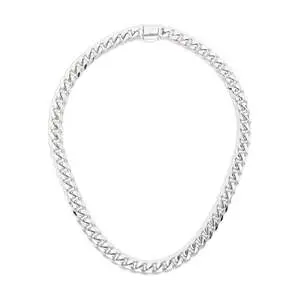 DARKAI Curb Chain Necklace - Silver