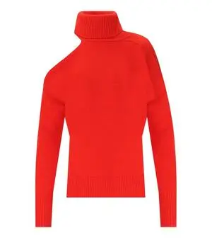 Essentiel Antwerp Extravaganza Turtleneck Jumper - Orange