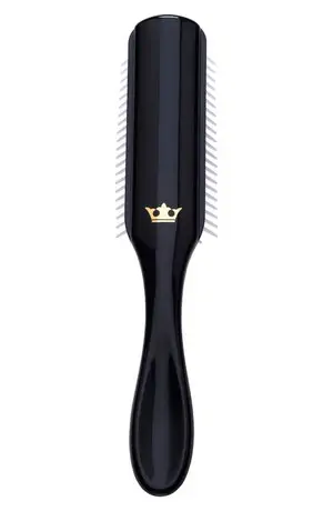 DENMAN D3 Original Curl Definer & Styler 7 Row - Black With Gold Crown