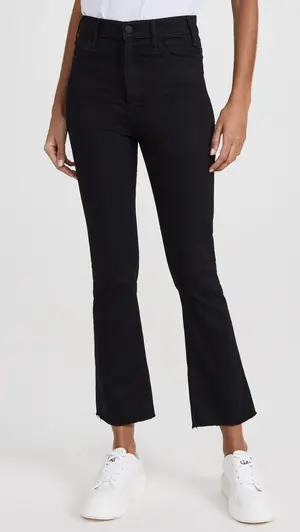 MOTHER The Hustler Ankle Fray Jeans - Not Guilty