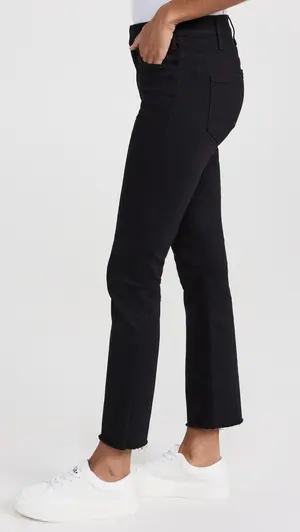 MOTHER The Hustler Ankle Fray Jeans - Not Guilty