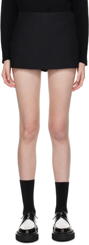 Valentino Garavani Valentino Black Couture Skort - 0no Nero