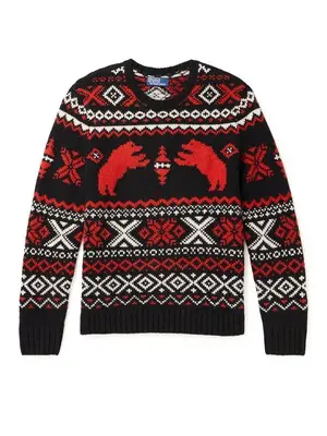 Ralph Lauren Fair Isle Wool Sweater