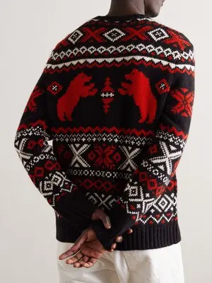 Ralph Lauren Fair Isle Wool Sweater