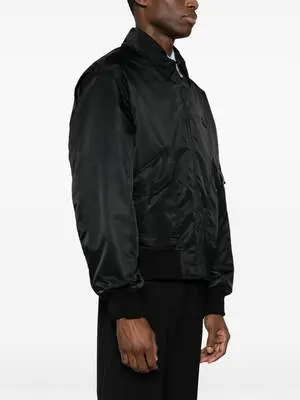 Valentino Garavani Vlogo Signature-appliqué Bomber Jacket