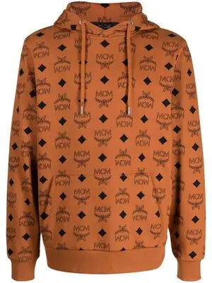 Mcm Monogram Cotton Hoodie