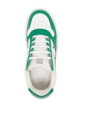 Mcm Skyward Monogram-print Low-top Sneakers