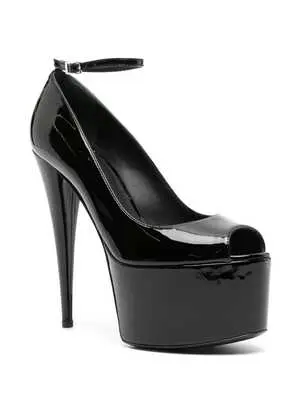 GIUSEPPE ZANOTTI 150mm Aida Platform Pumps - Black